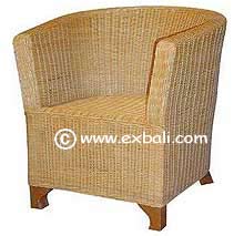 BALI RATTAN ARMCHAIR MANUFACTURE