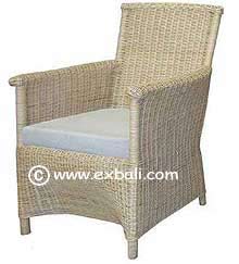 BALI RATTAN ARMCHAIR MANUFACTURE
