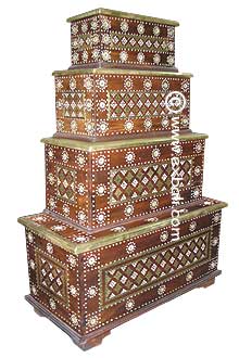 SHELL INLAY BOXES - HANDICRAFTS [ EXPORT BALI ]