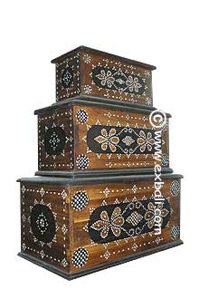 SHELL INLAY BOXES - HANDICRAFTS [ EXPORT BALI ]