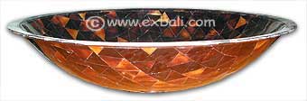 BALI SHELL and CORAL RESIN HAND BASINS [ EXPORT BALI ]