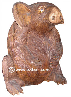 BALI ANIMAL WOOD CARVING [ EXPORT BALI ]
